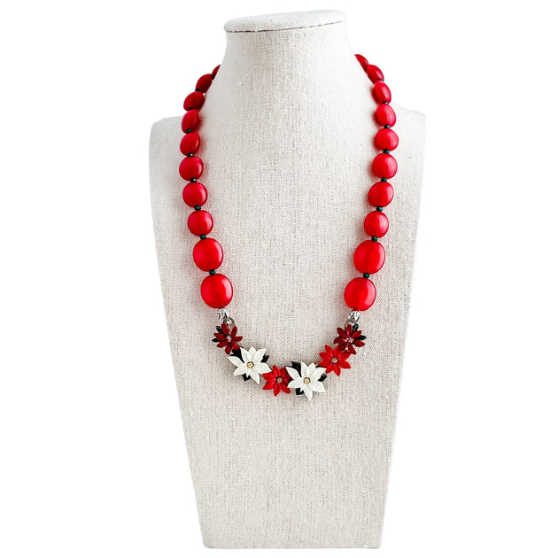 Cranberry Glow Christmas Collage | bel monili